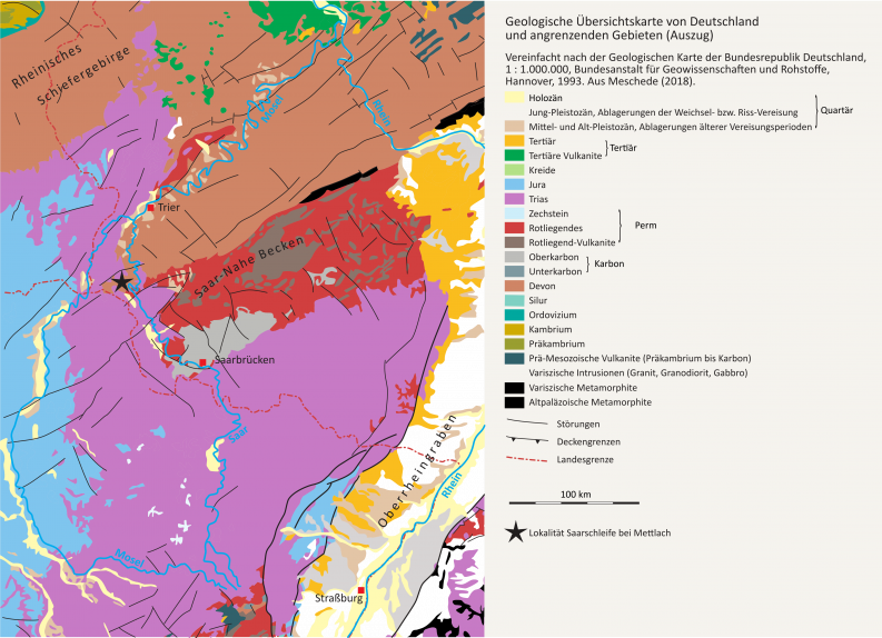 The Saarschleife near Mettlach (Saarland) – Digital Geology